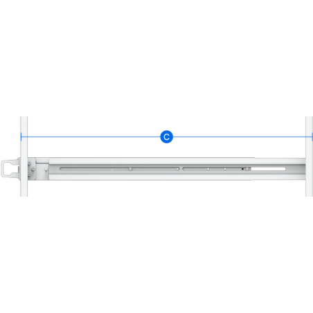 Synology Rail Kit RKM114 | SYNOLOGY MAROC | XTECHNO