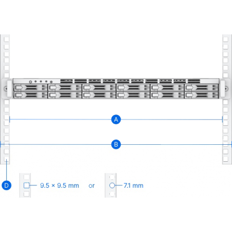 Synology Rail Kit RKS-01 | SYNOLOGY MAROC | XTECHNO
